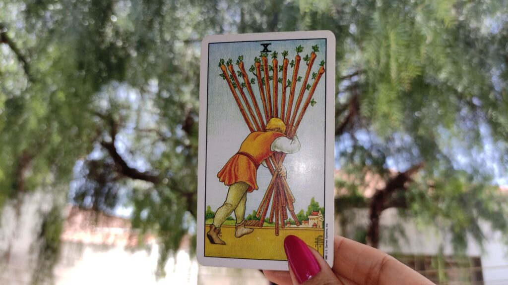 Dez de paus - lidando com a co-dependência - Ana Maria Rangel